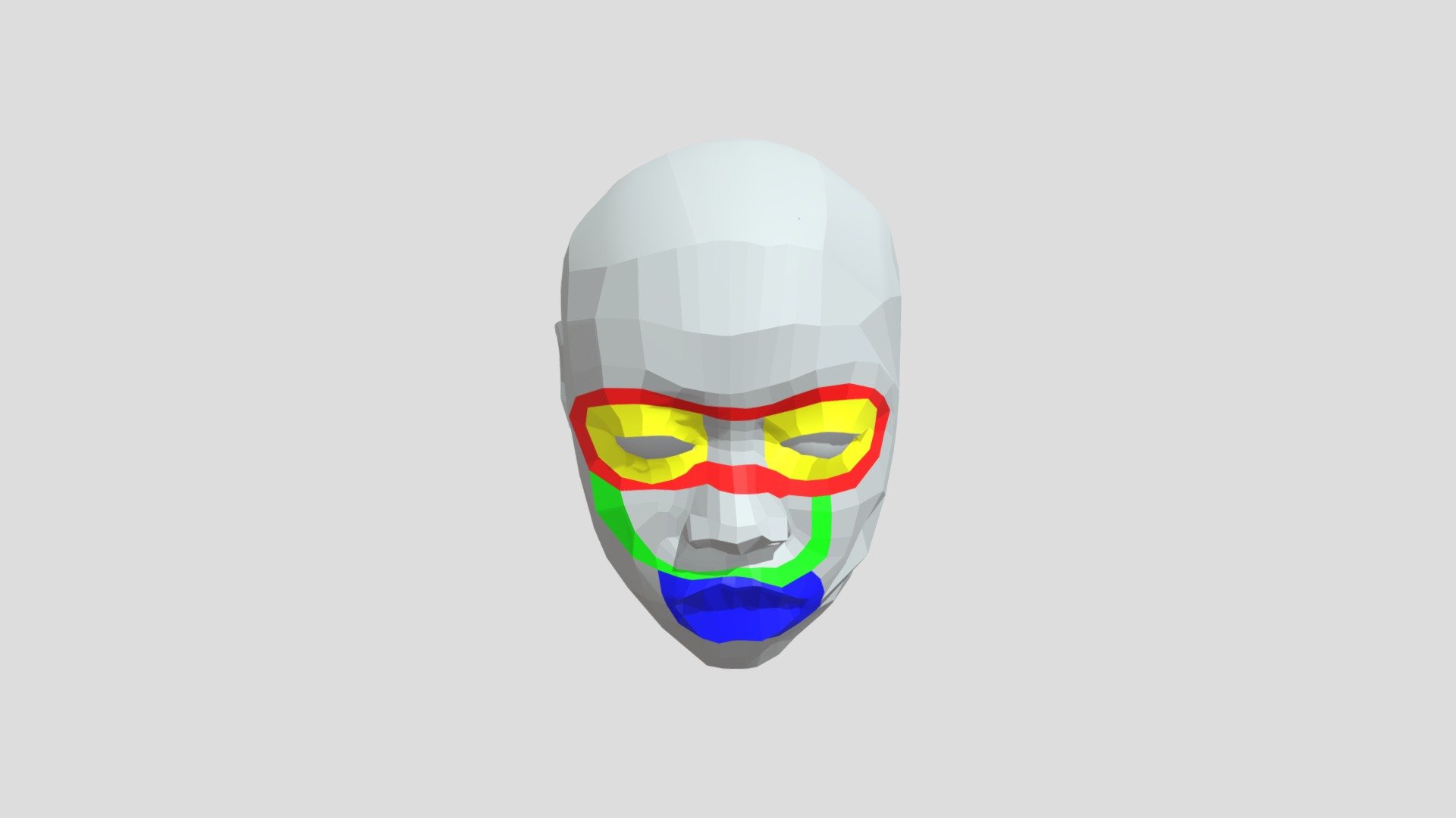 Poly Head - Download Free 3D model by rschmid [0e57dea] - Sketchfab
