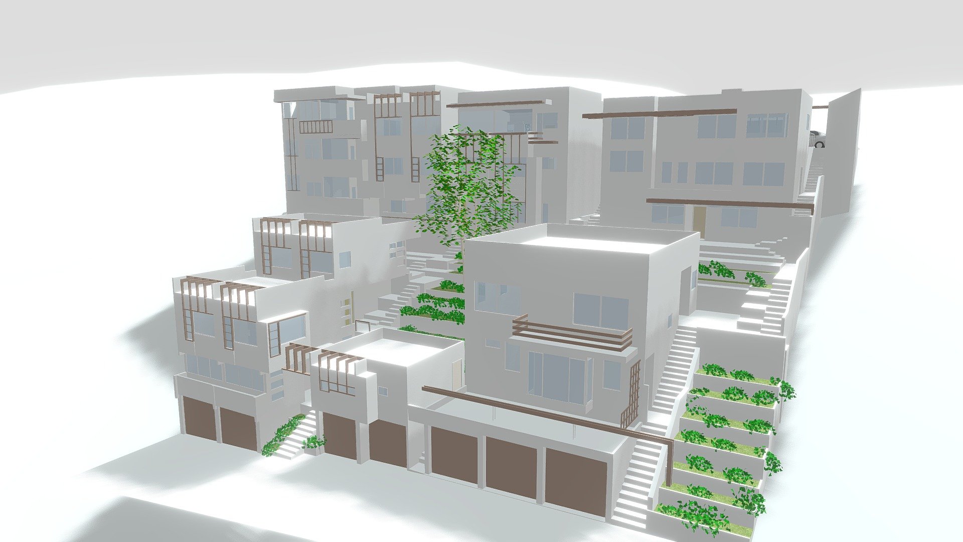 Rudolph Schindler houses - 3D model by Stacked [0e5996d] - Sketchfab