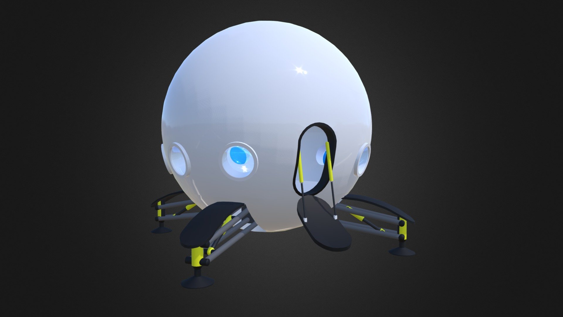 Capsule - 3D model by megawatt1982 [0e5a4f8] - Sketchfab