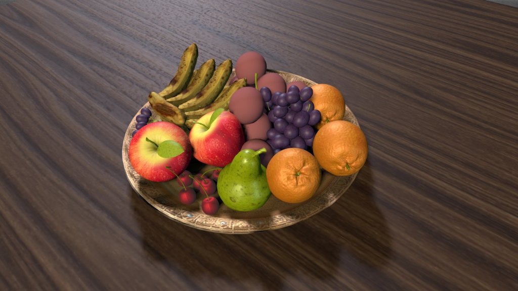 fruits - 3D model by bayyavarapusrikanth [0e5a9e2] - Sketchfab