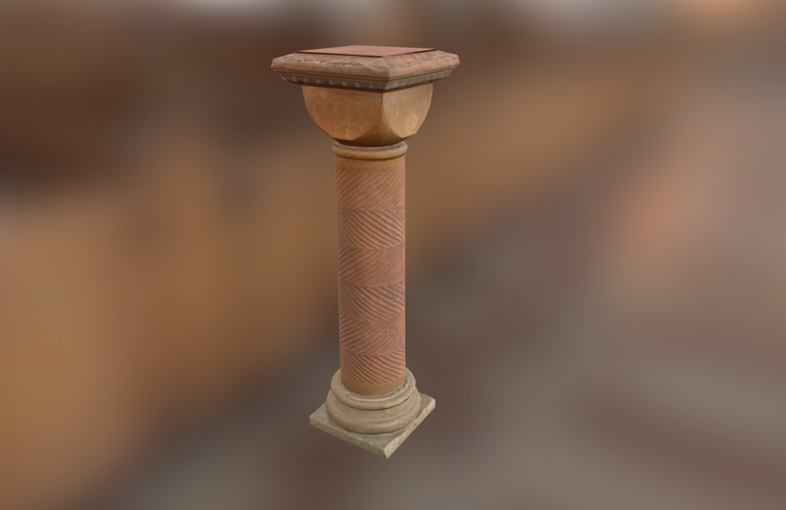 Pillar 01 Textures combined scan + substance - 3D model by MCB ...