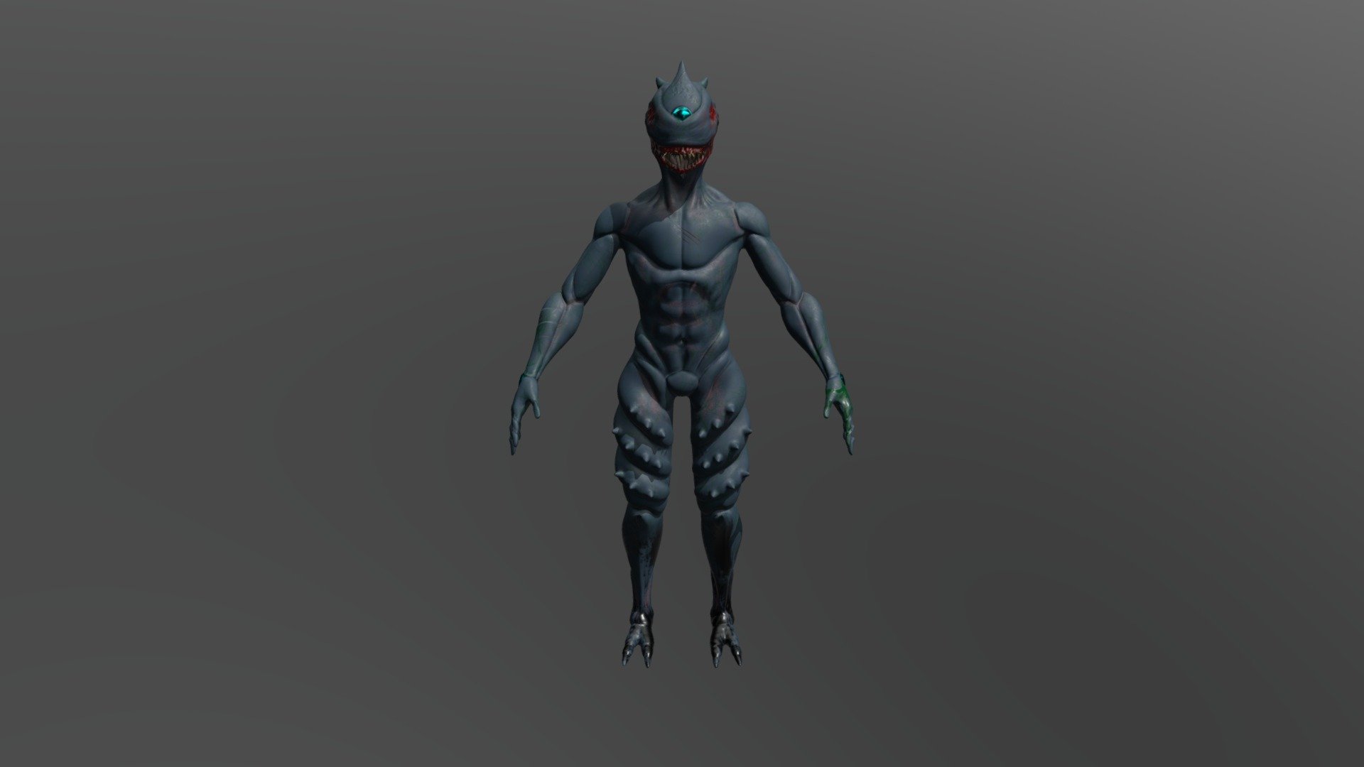Water Creature - 3D model by ErickTelloPernia [0e5c309] - Sketchfab