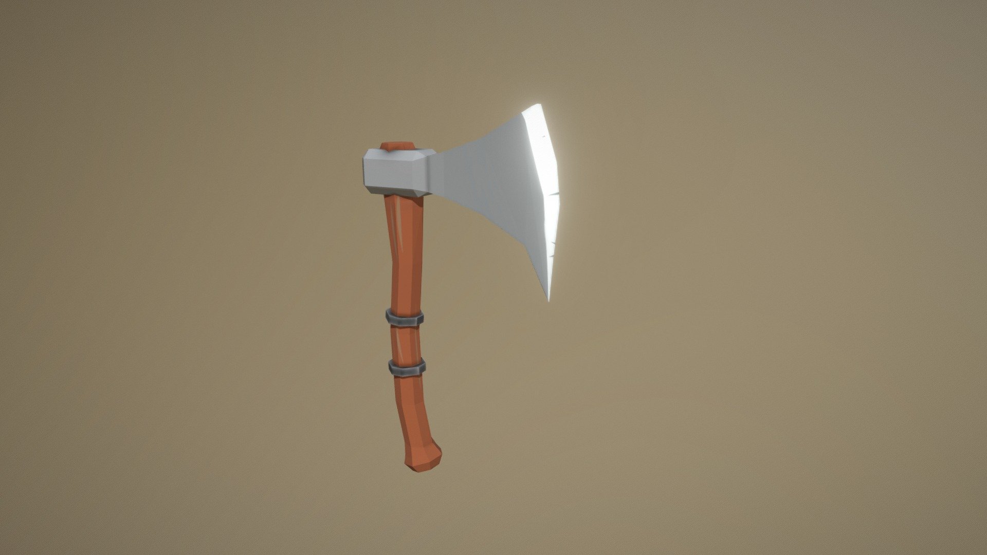 AXE Low Poly - 3D model by isaidj (@isaidj1999) [0e608cd] - Sketchfab