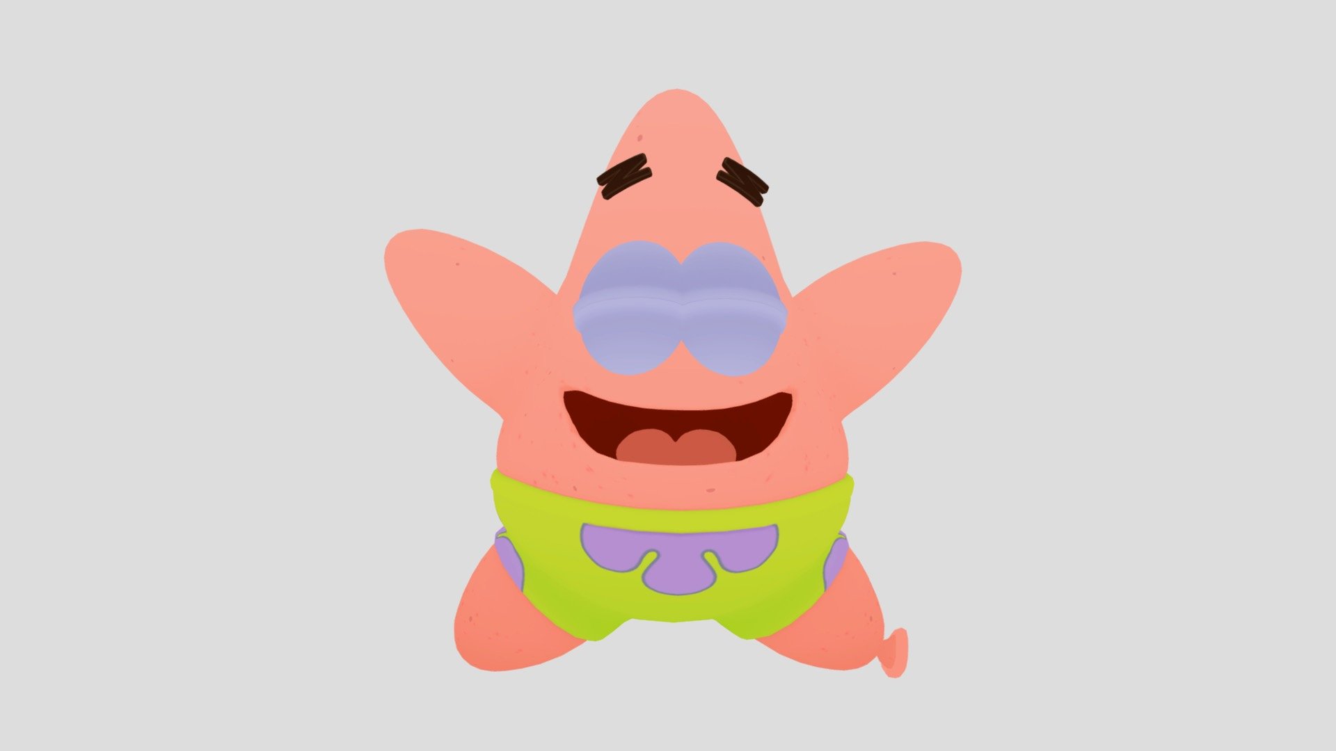 Cosmic Shake-Patrick Balloons - 3D model by Sajin Mickey Firey fan 1342 ...