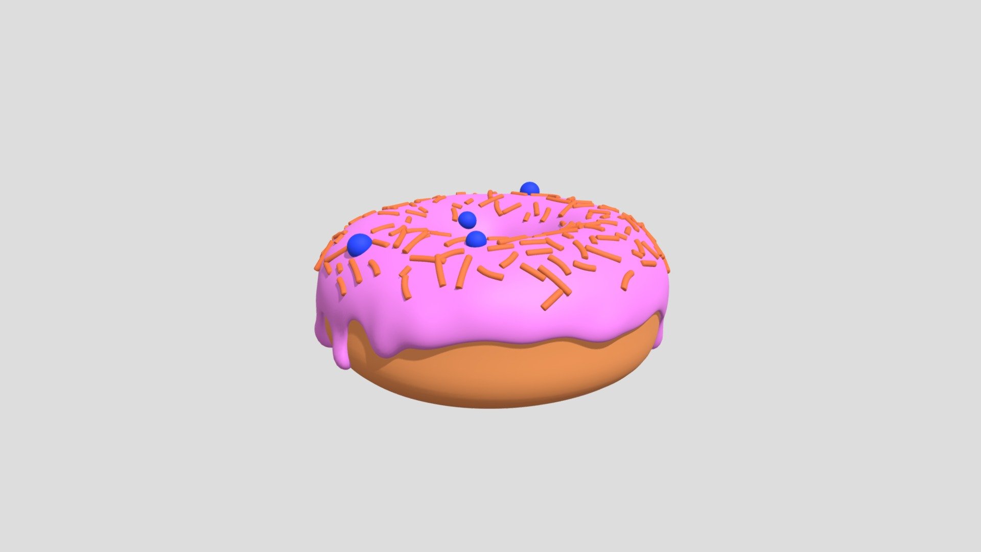 Yummy DoughNut - Download Free 3D model by xXRamsiXx (@greenkidsrgr ...
