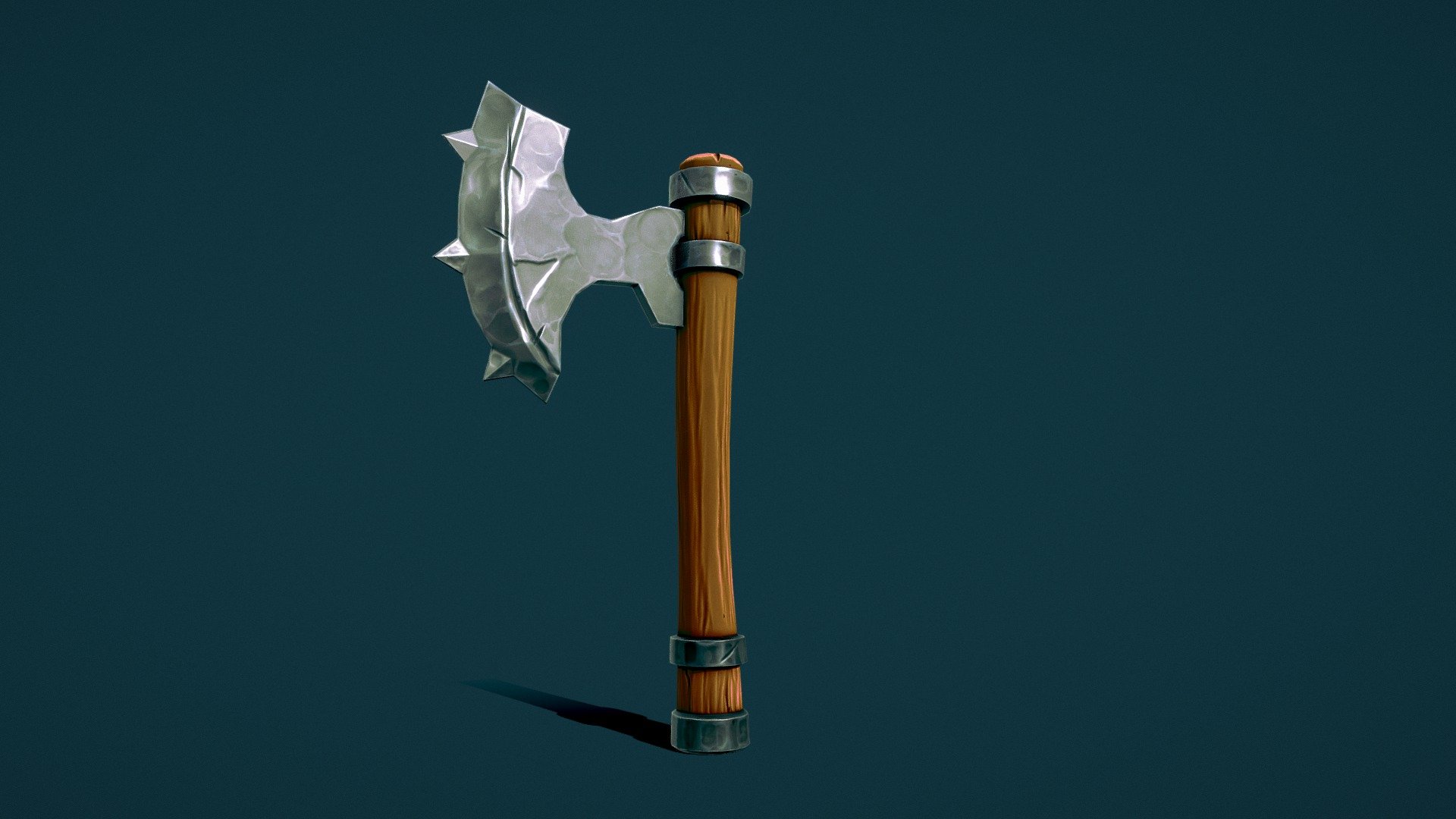 Battle Axe - 3D model by Julien Lommaert (@Crimson_King) [0e655dd ...
