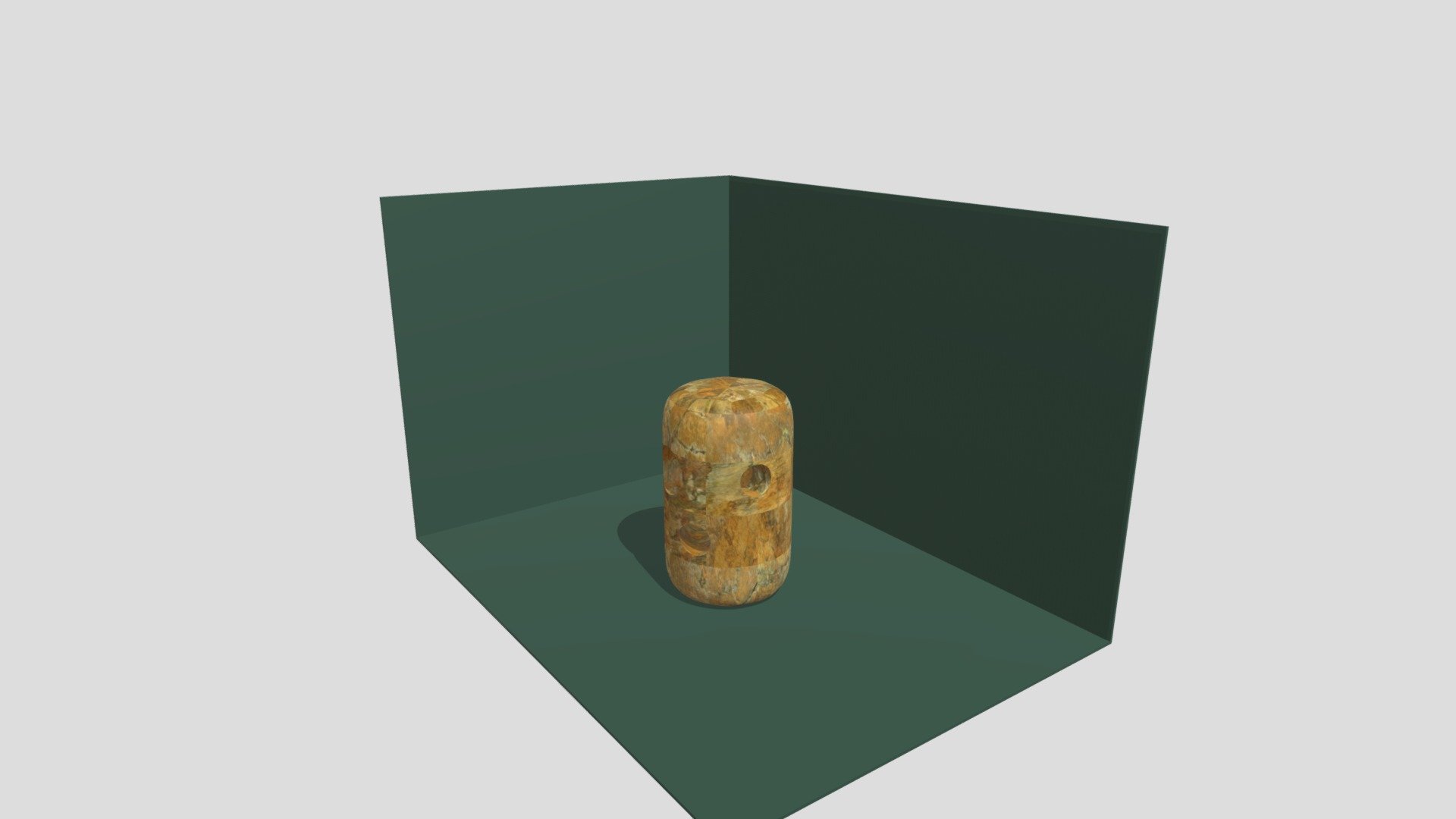 Rustic Stone Monolith And Brick Wall Model - Download Free 3D model by ...