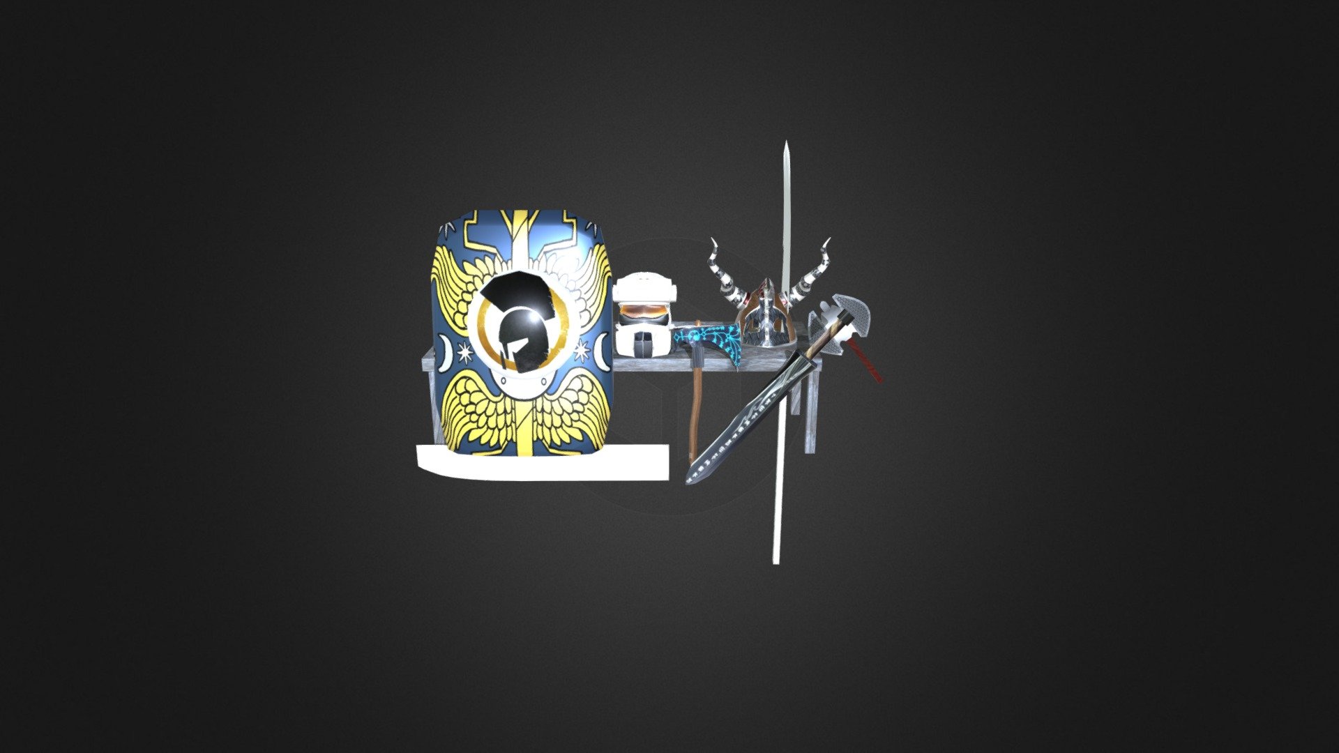 Armory - 3D model by feraldo [0e6689b] - Sketchfab