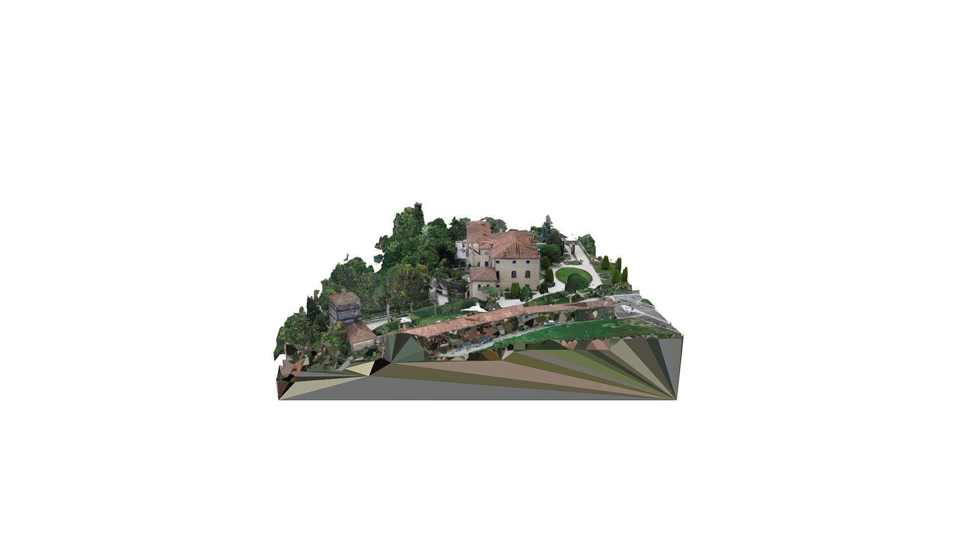 Villa Godi Malinverni - 3D model by geometracristianbortignon [0e66c57 ...