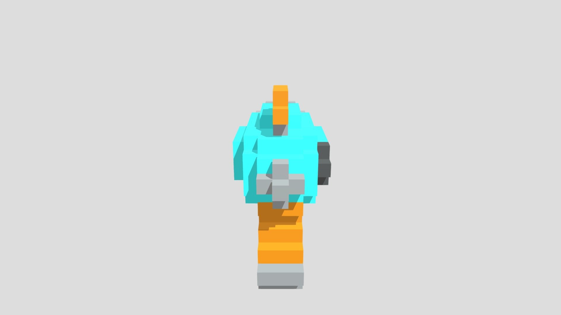 Voxel Retro Space Gun - 3D model by samuel.lewin-demaine.565 [0e671a2 ...