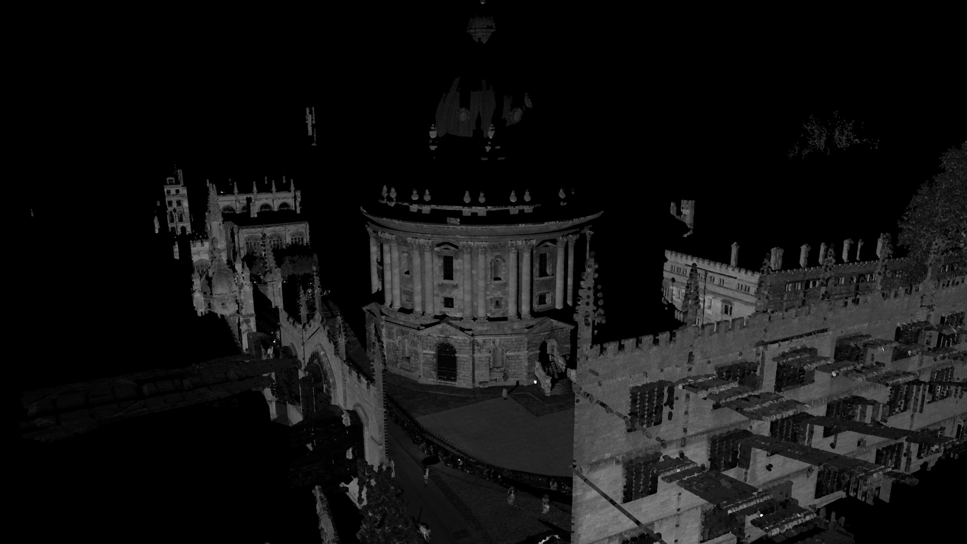 Radcliffe Camera - 360 Measurements (E,B) - 3D model by Holding Page ...