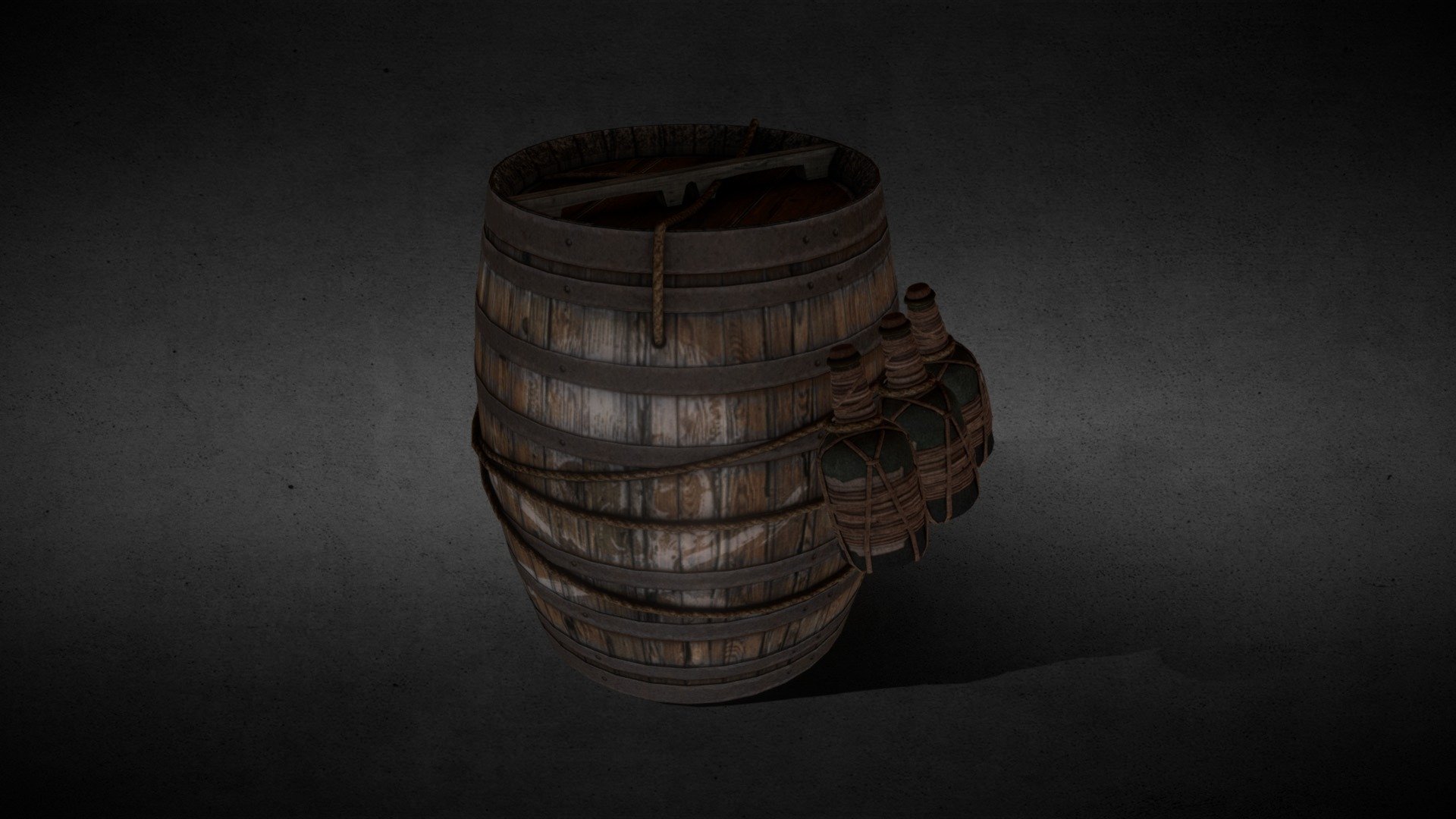 Barrel 02 - 3D model by BeltazarModding [0e68997] - Sketchfab