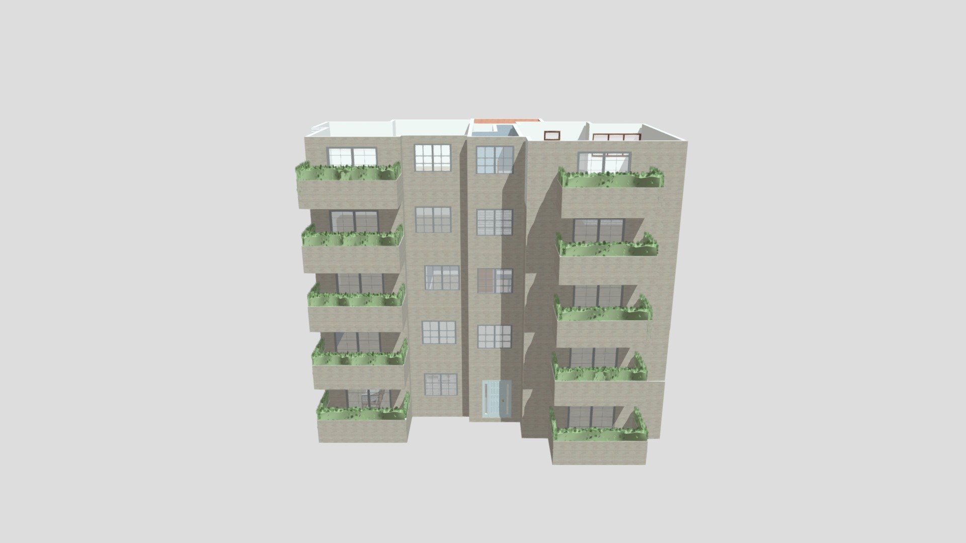 Apartment block - Download Free 3D model by Home Design 3D ...
