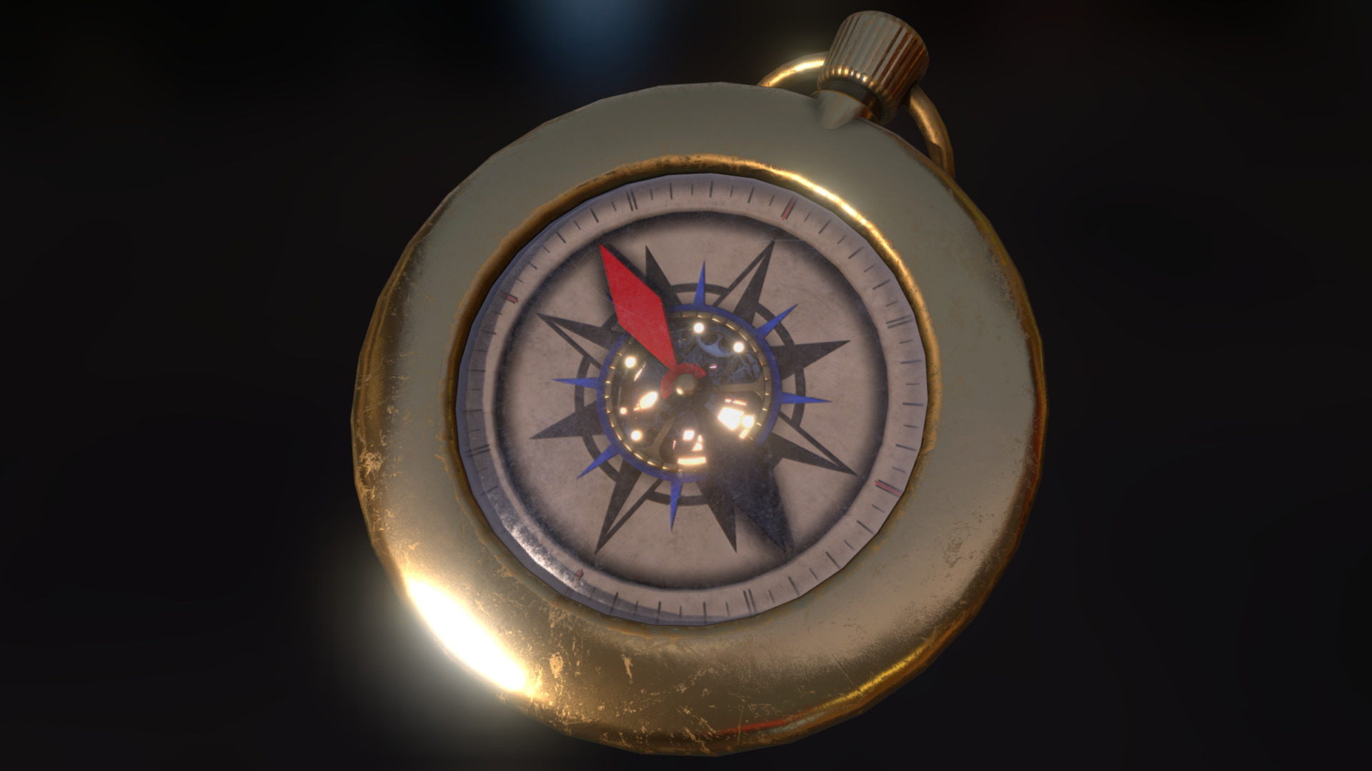 Compass 01 - 3D model by Austin Hicks (@AustinHicks) [0e6a1c5] - Sketchfab
