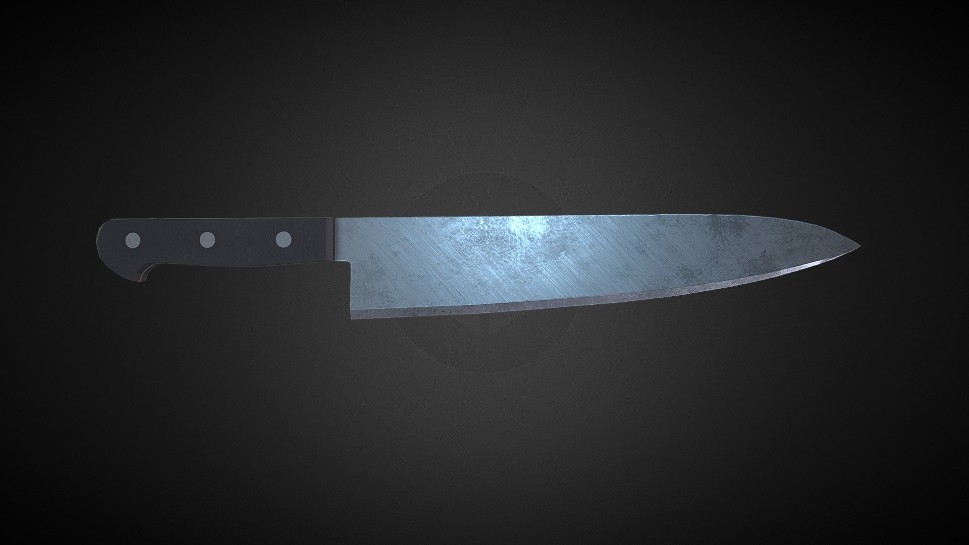 Kitchen Knife - Buy Royalty Free 3D model by RED2000 [0e6a91b ...
