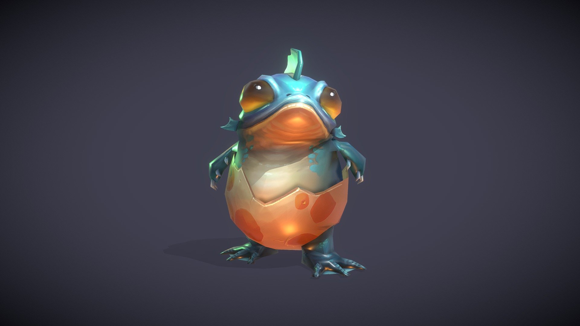 Deep One (3/6) - 3D model by Shadya Samaha (@ShadyaSamaha) [0e6b048] - Sketchfab