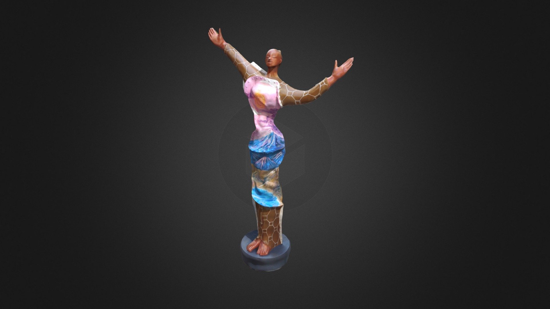 Patung 2 Menyala - Download Free 3D model by 3DMODEL (@3DMODELCBUS ...