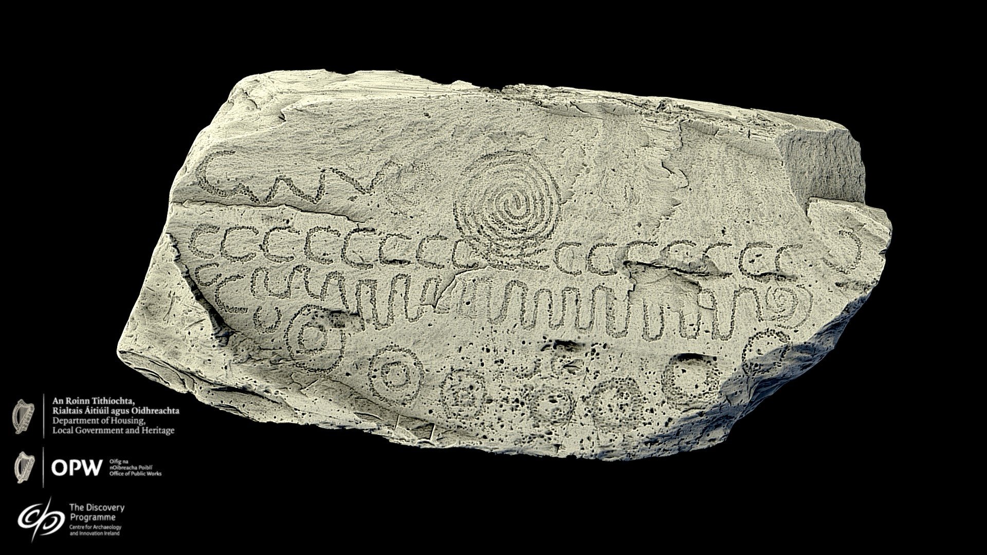 Kerbstone 52, Knowth - 3D model by The Discovery Programme ...