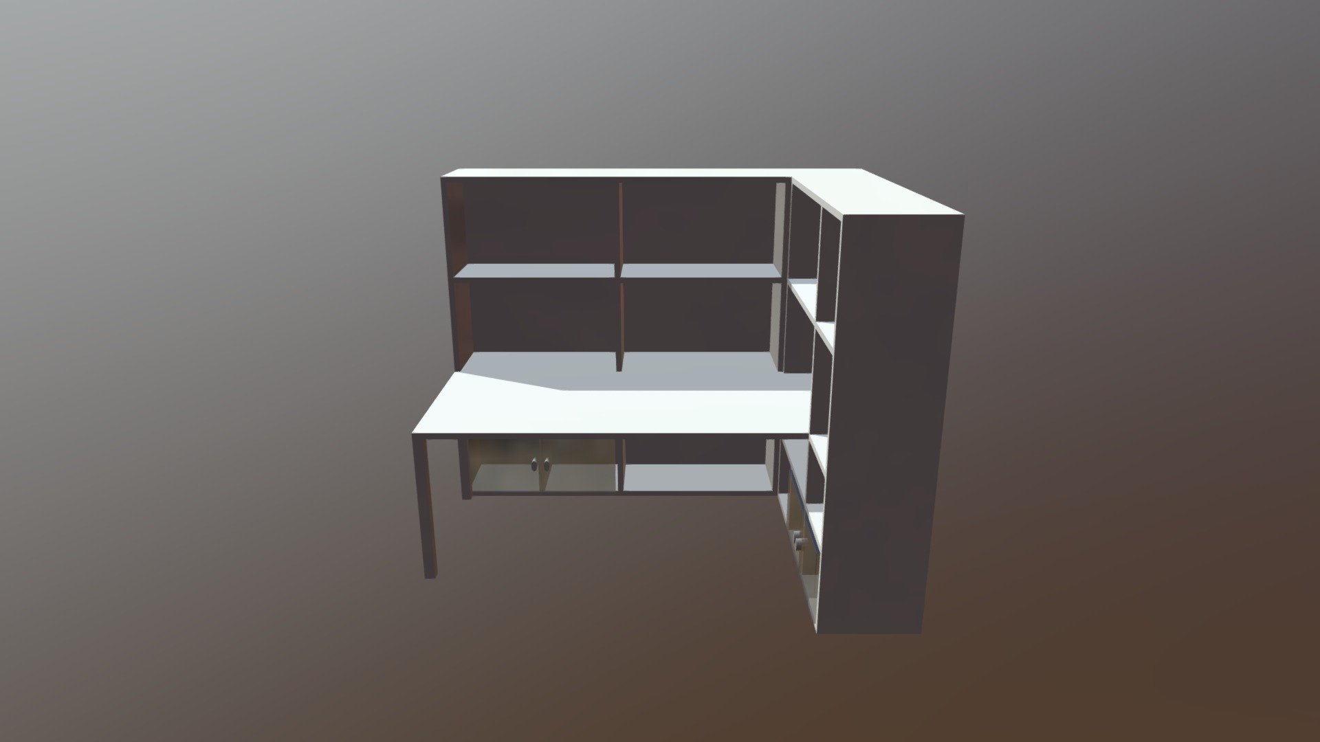 Desk01 - 3D model by ududong88 [0e6dae3] - Sketchfab