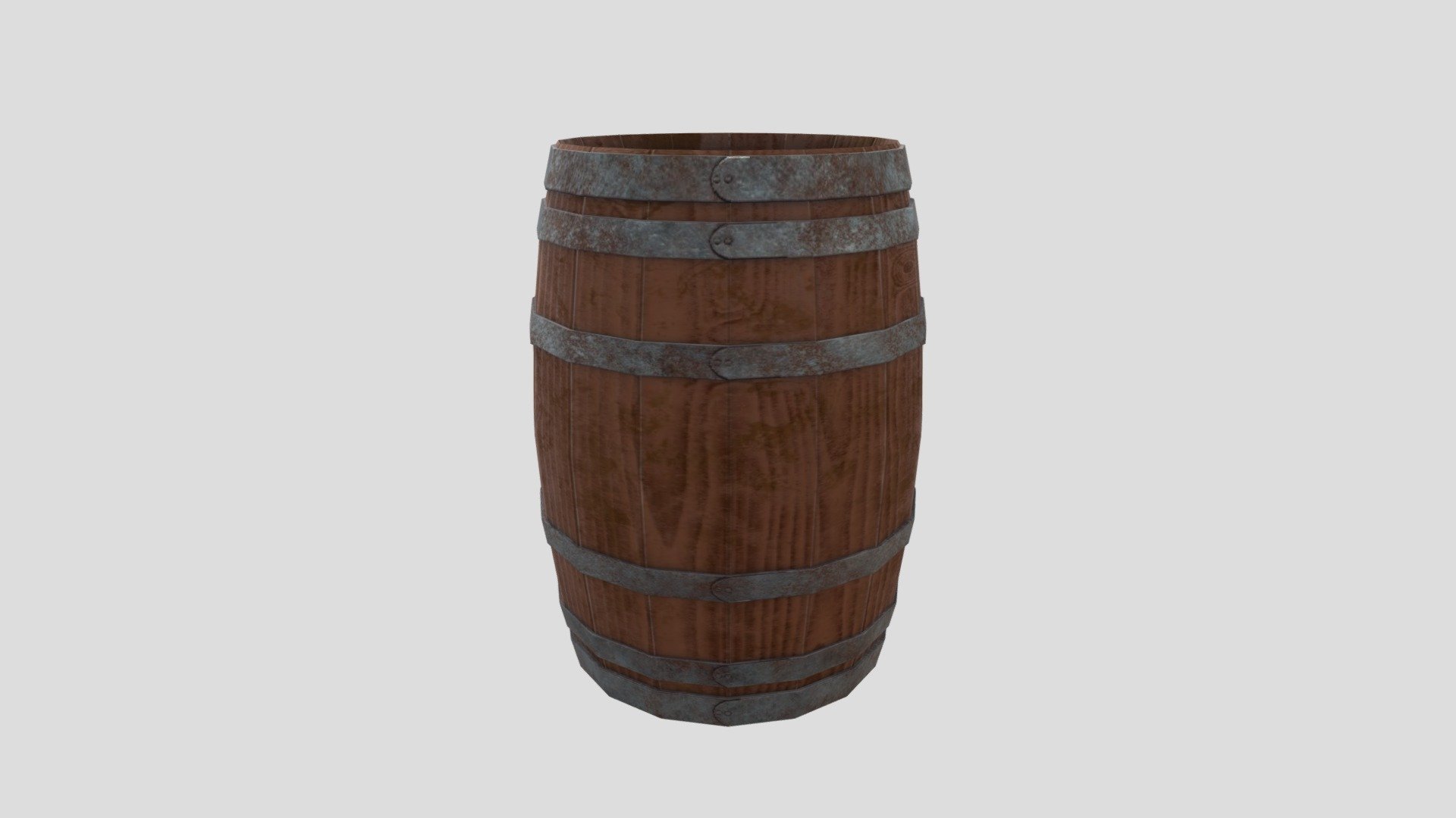 Barrel Prop - 3D model by ThatVanillaBird [0e6eced] - Sketchfab