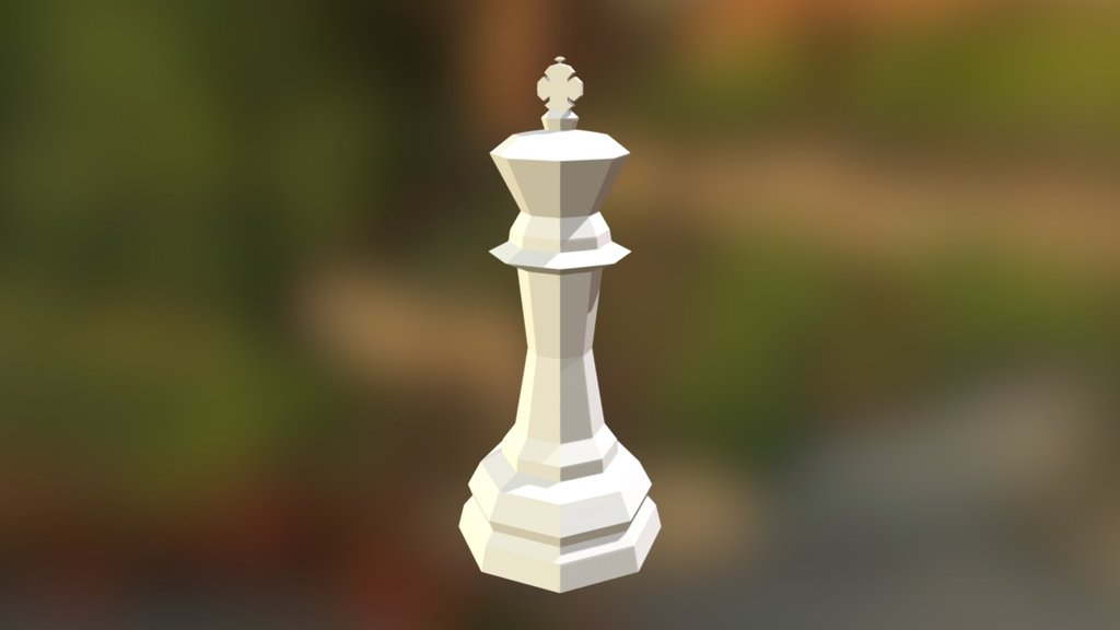 LP Chess King - 3D model by ZenRowe [0e70e72] - Sketchfab