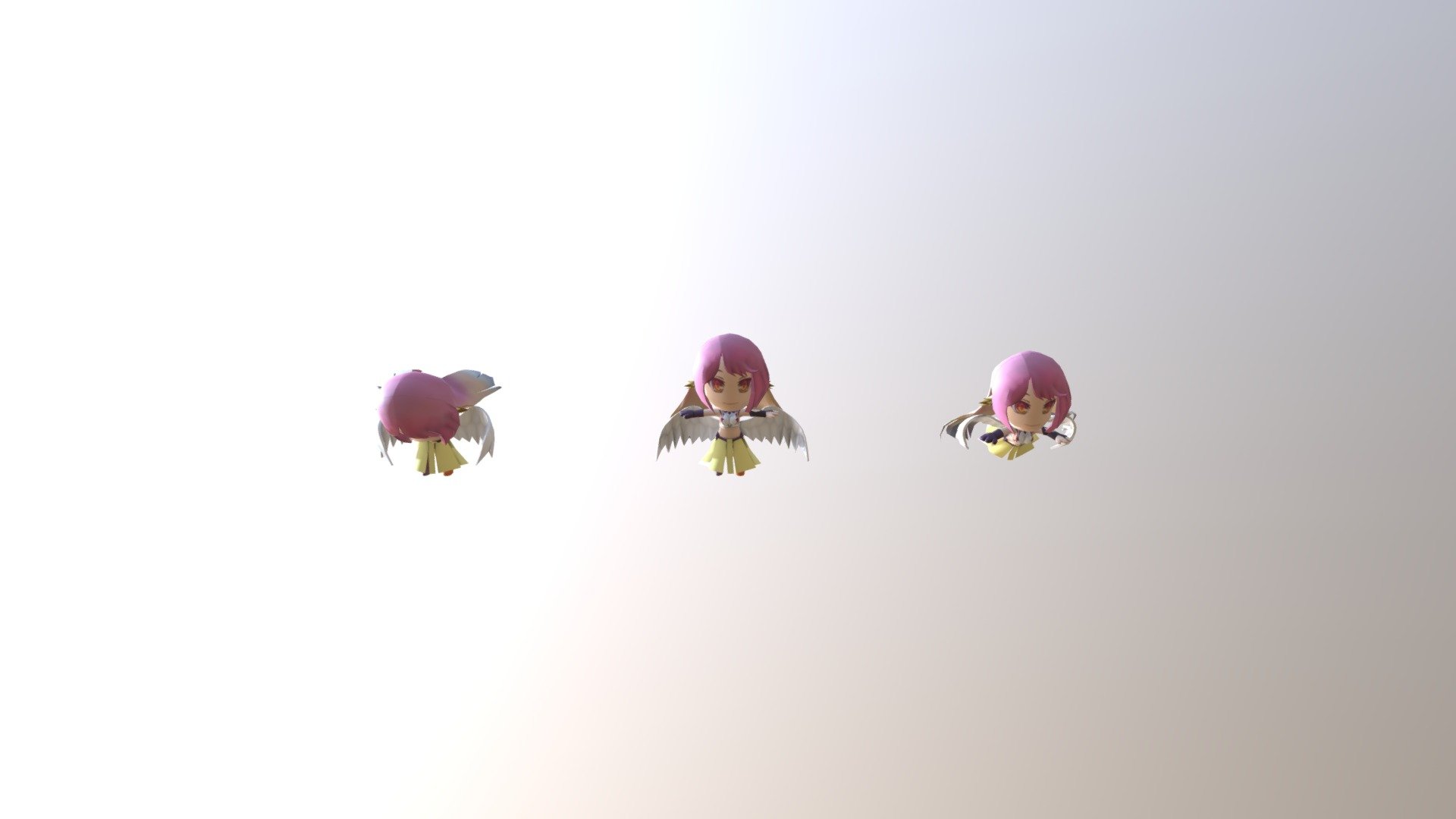 Jibril Pose - 3D model by HowCC [0e72f3f] - Sketchfab