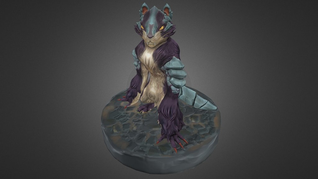 Creature - 3D model by Dmitry (@larnelar) [0e7317a] - Sketchfab