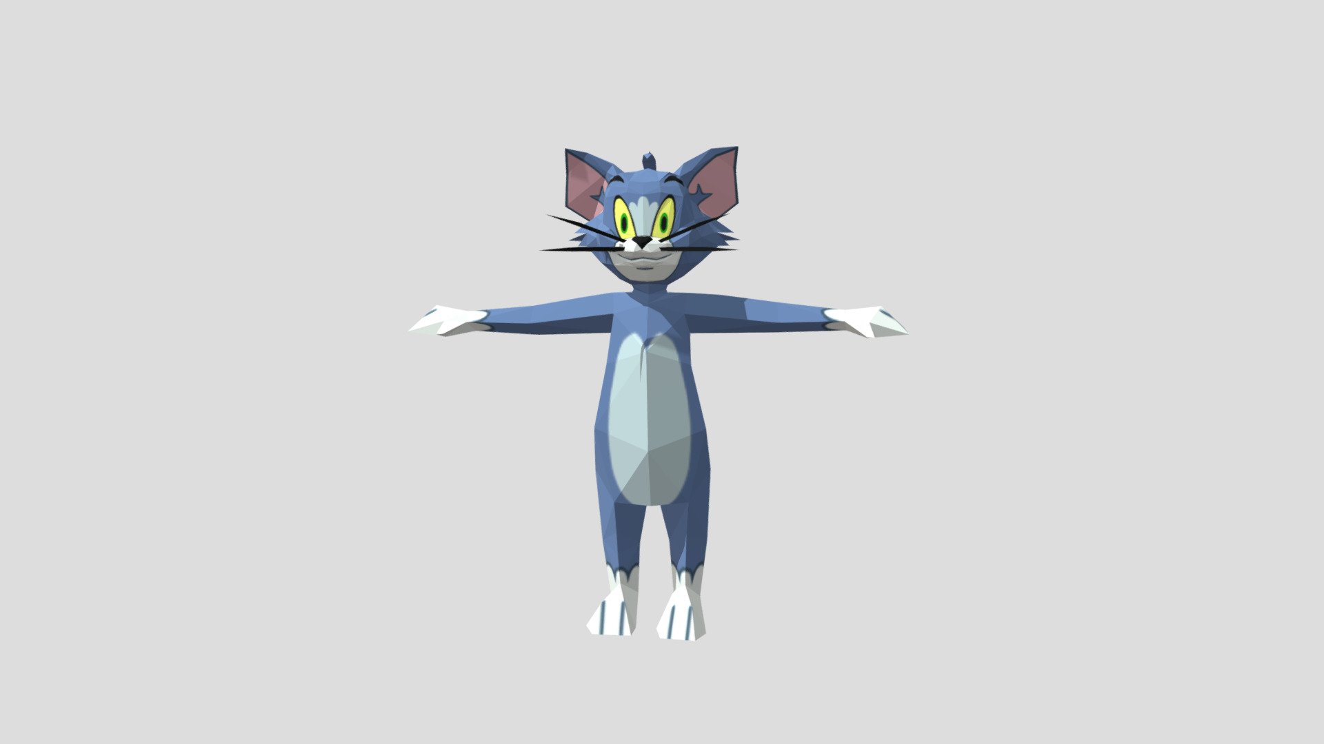 Tom the cat - 3D model by esquilinbuck2 [0e731fc] - Sketchfab