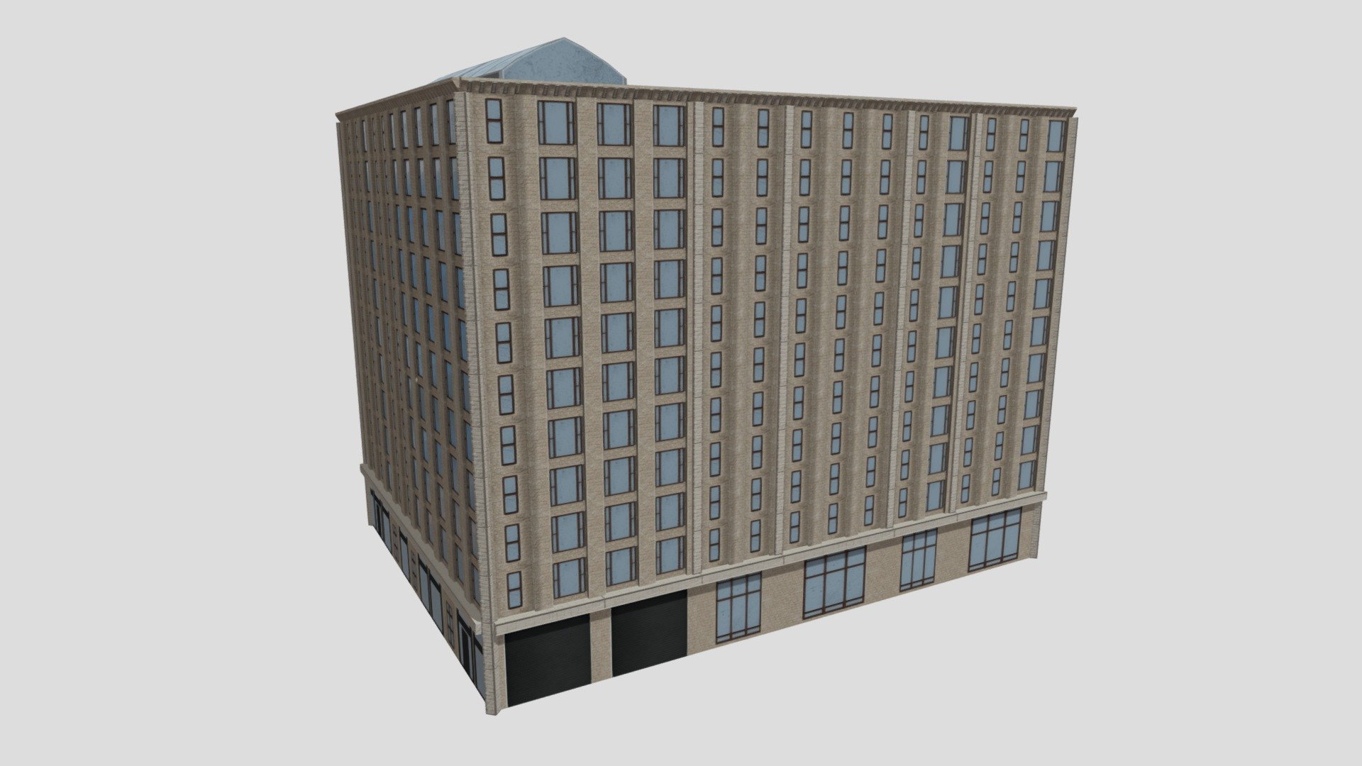 Building_low - 3D model by gavrmir [0e74433] - Sketchfab