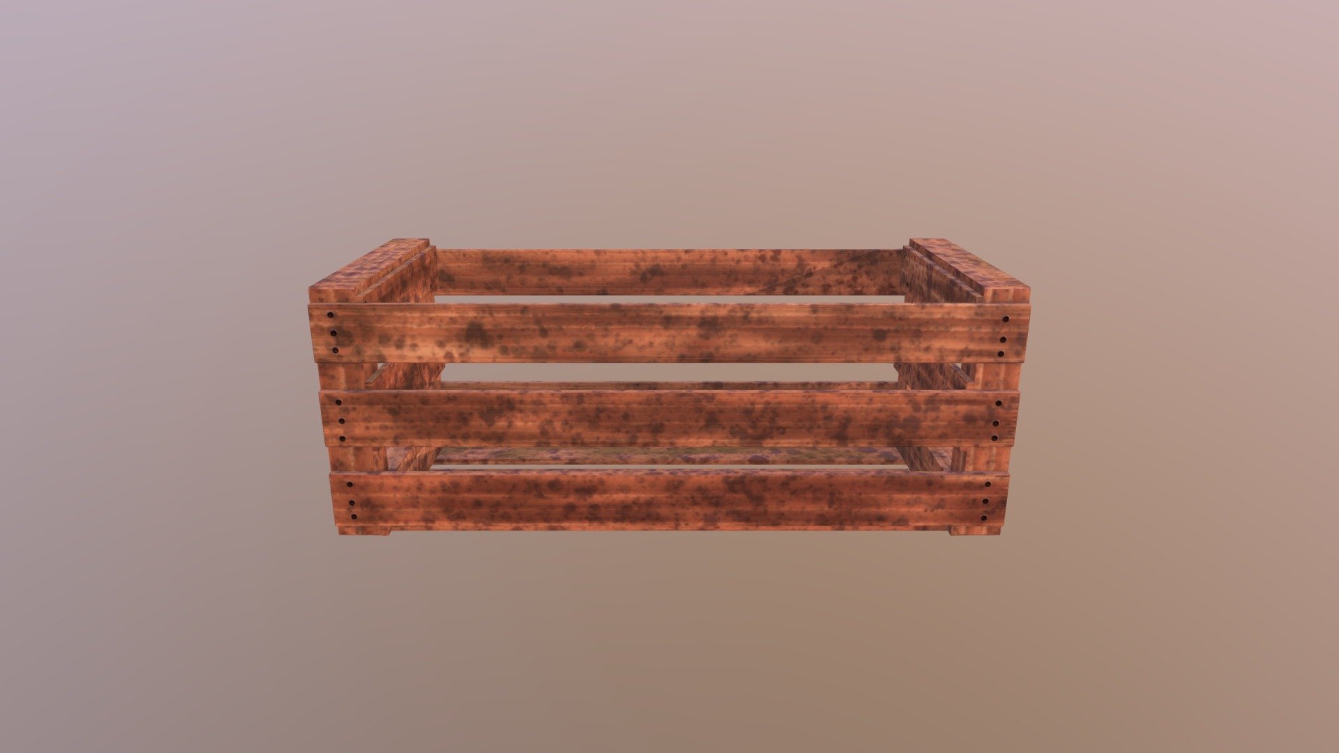 A Simple Wooden Crate - 3D model by Blamyris "W0rldbuilder" Cardona ...