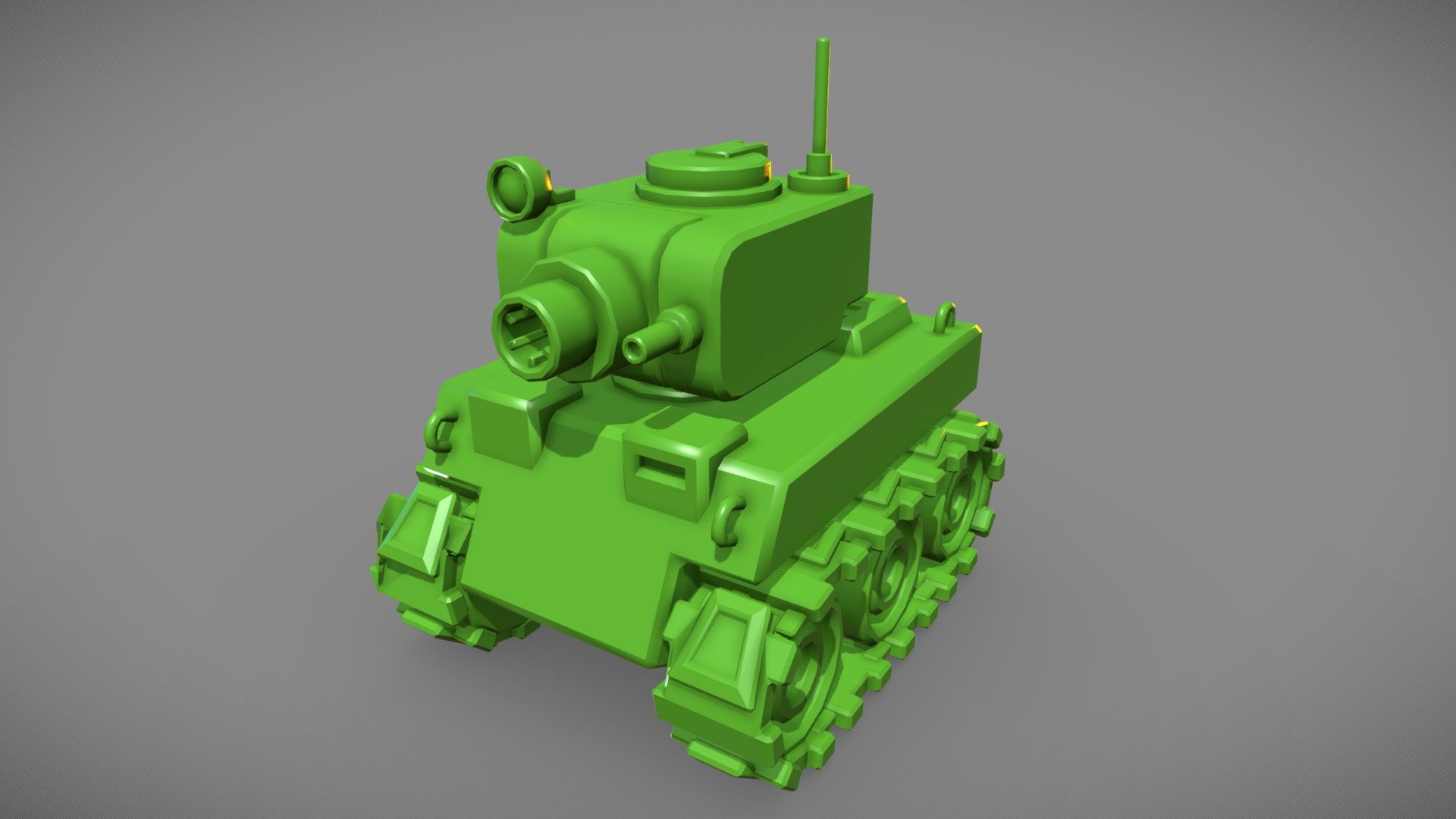 SHERMAN 1 - Buy Royalty Free 3D model by Renham - Camilo Rojas (@renham ...