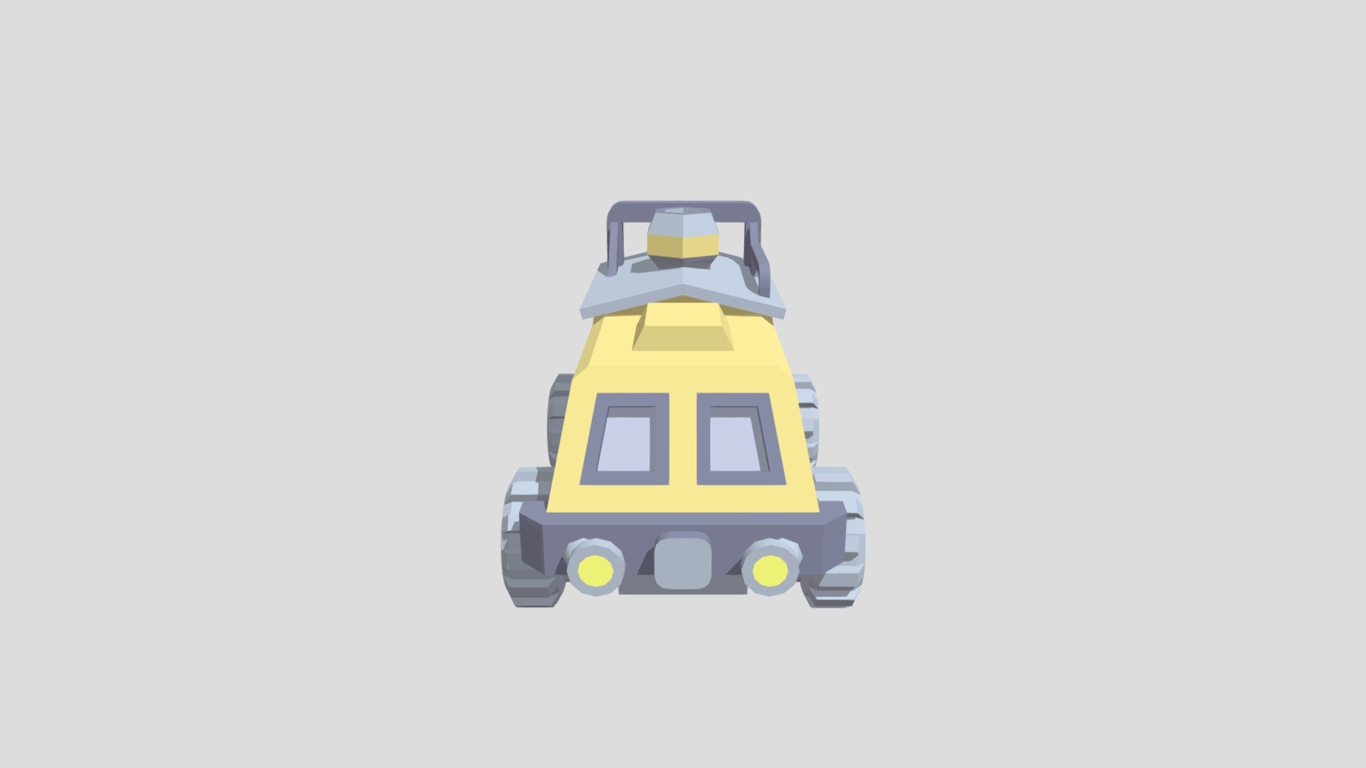 SCI-FI Low-Poly Rover - Download Free 3D model by Corvin12 [0e777fb ...