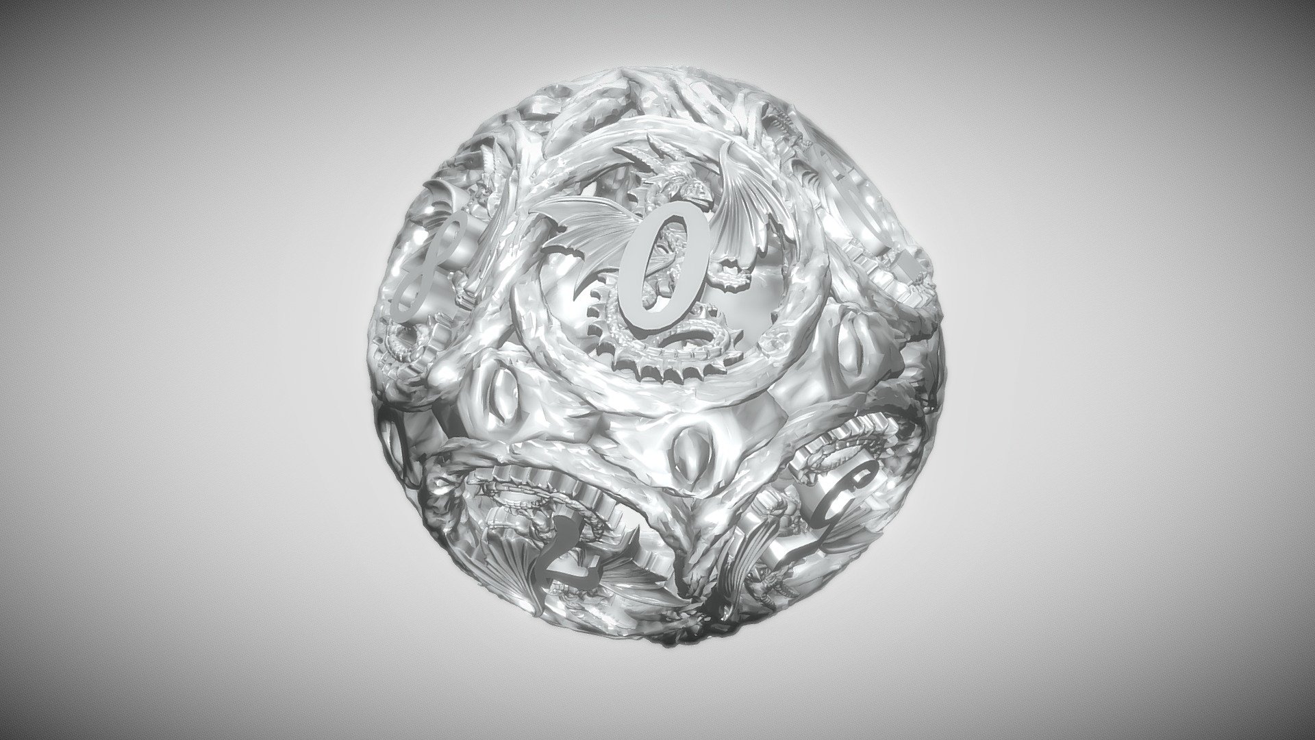 Boundless d10: Mythroll Armory and Genesis Dice - 3D model by ...