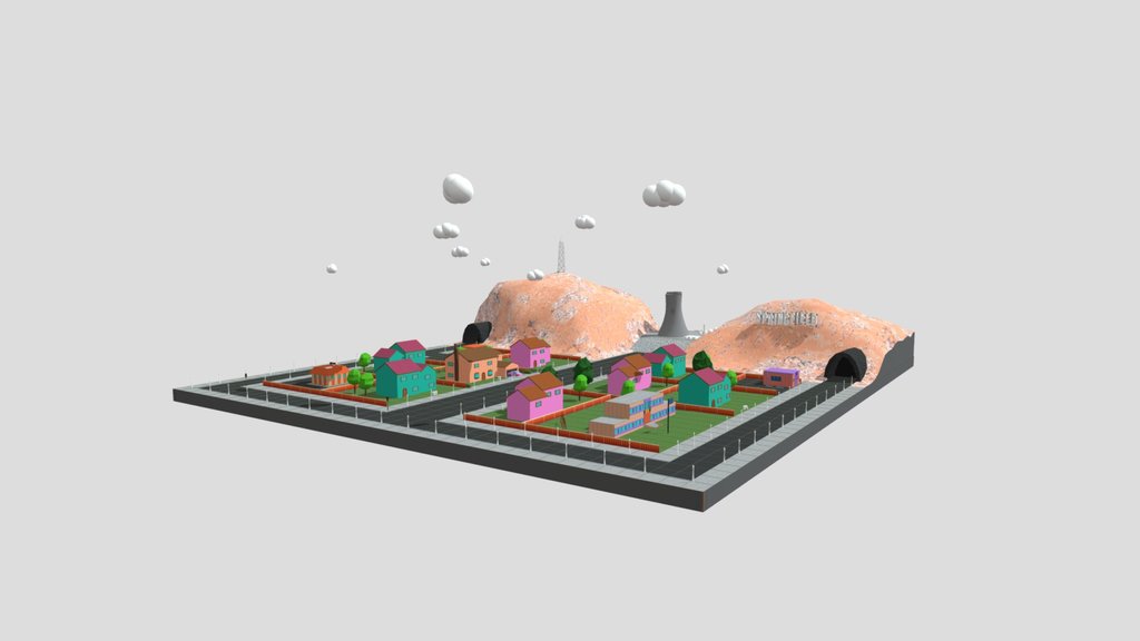 simpsons - A 3D model collection by jdiperla - Sketchfab