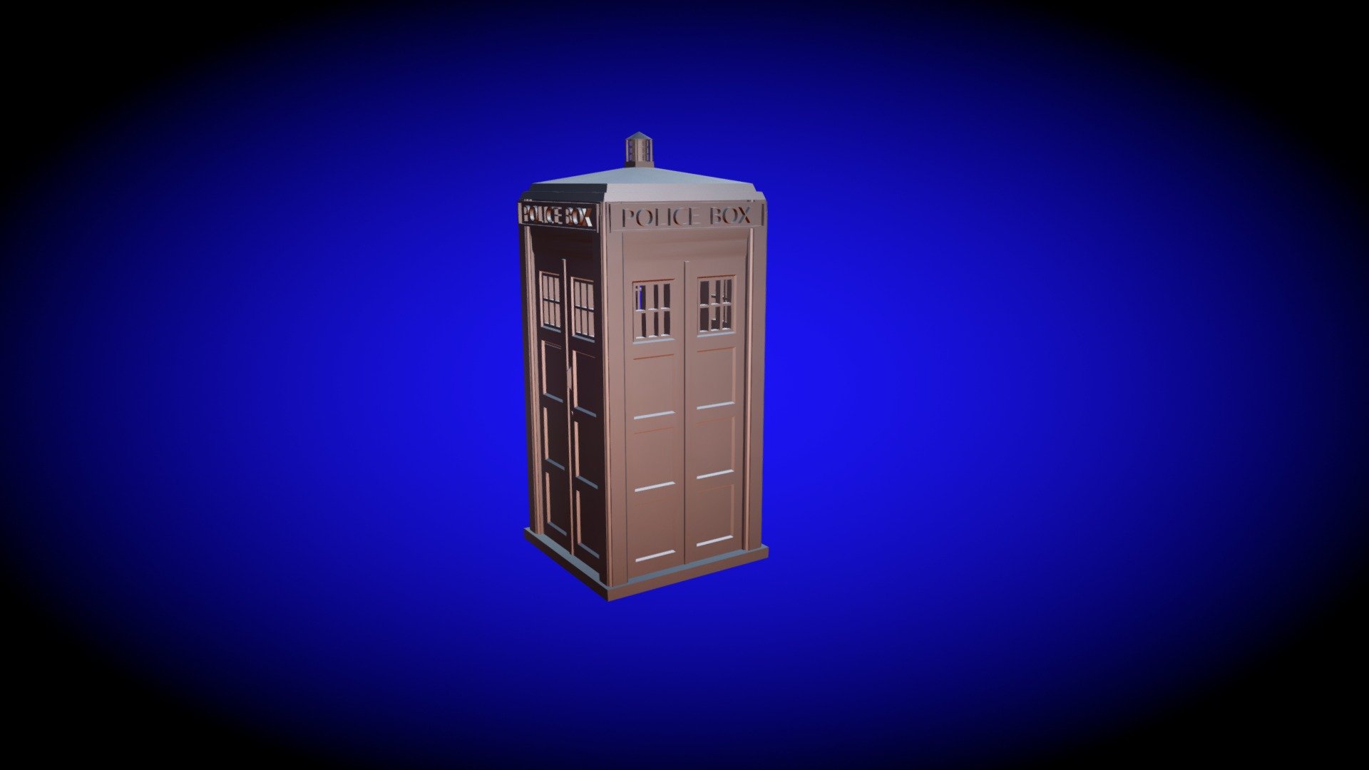 Tardis - 3D model by MandrakeImaging [0e7a7f1] - Sketchfab