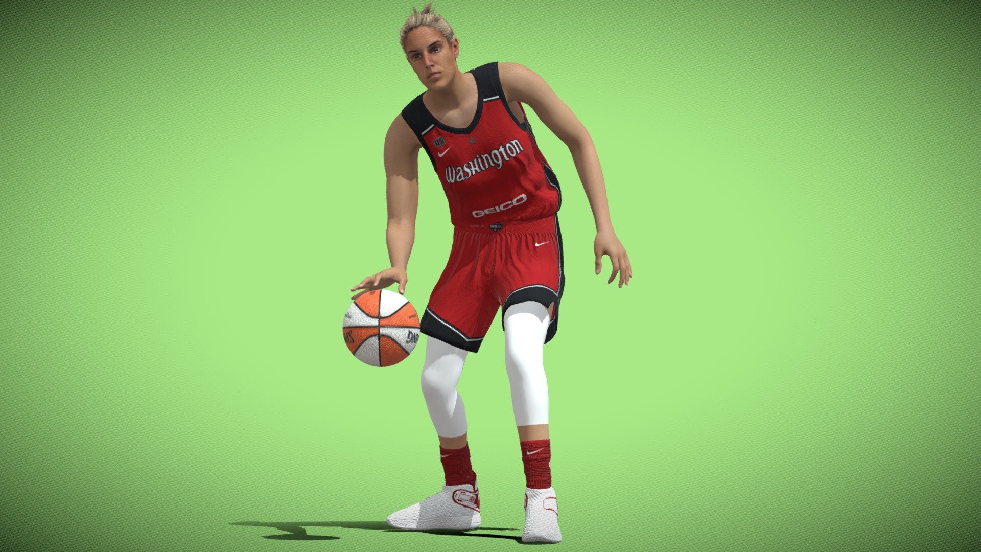 3D Rigged Elena Delle Donne WNBA - 3D model by NBA basketball player ...