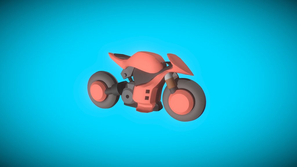 low poly dl - motorcycles - A 3D model collection by Antoine Patel ...
