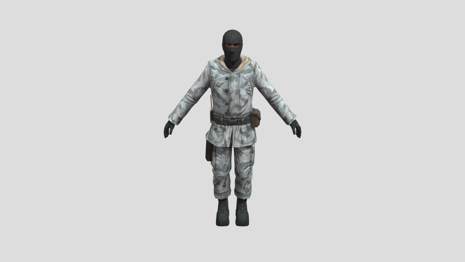 balaclava man - Download Free 3D model by AspAscon3D (@Arrogant3DAsp ...