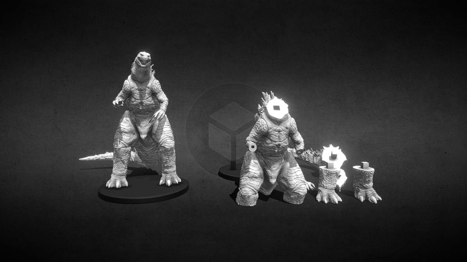 Godzilla - Buy Royalty Free 3D model by 3DGuimaraes [0e7d632 ...