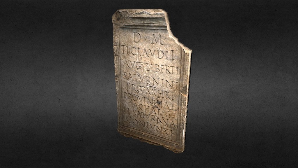 Roman Slab - 3D model by Mundo Desconocido (@mundodesconocido) [0e7d6ca ...