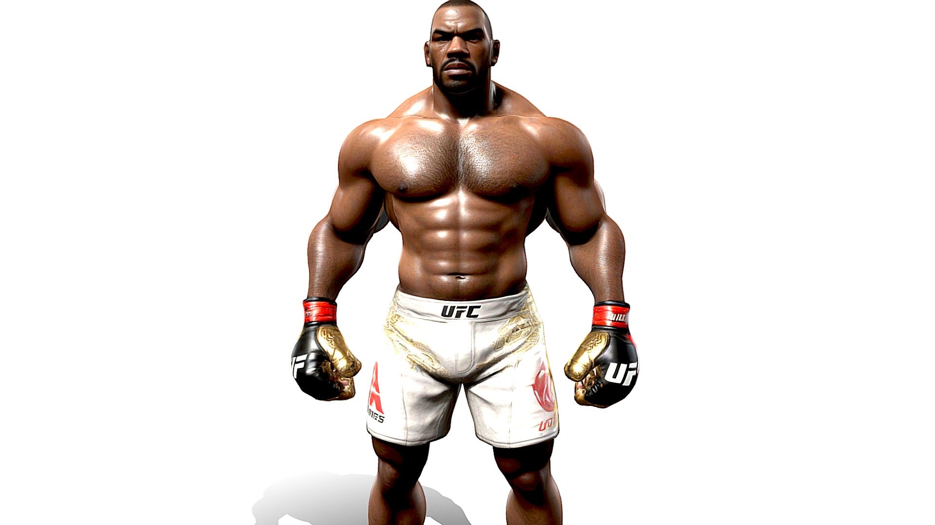 UFC Jon Jones - Download Free 3D model by 3dUVpro [0e7e085] - Sketchfab