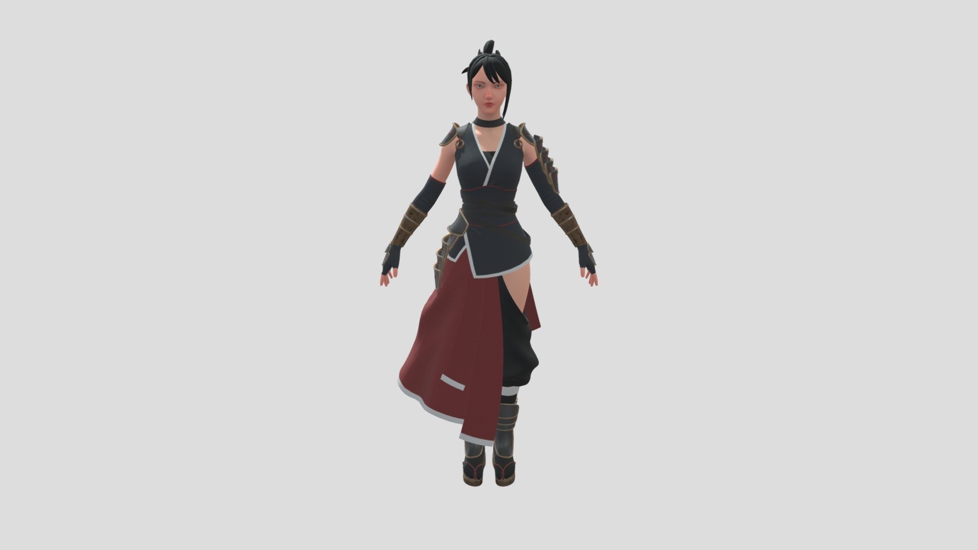 Game Character Model - 3D model by wwwwow [0e7ee74] - Sketchfab