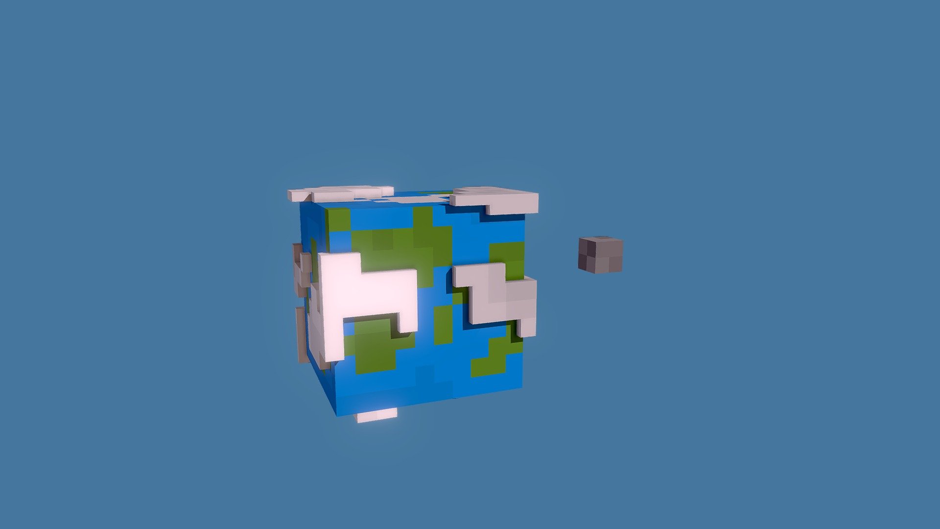 low poly earth - 3D model by soupskotom [0e817fe] - Sketchfab