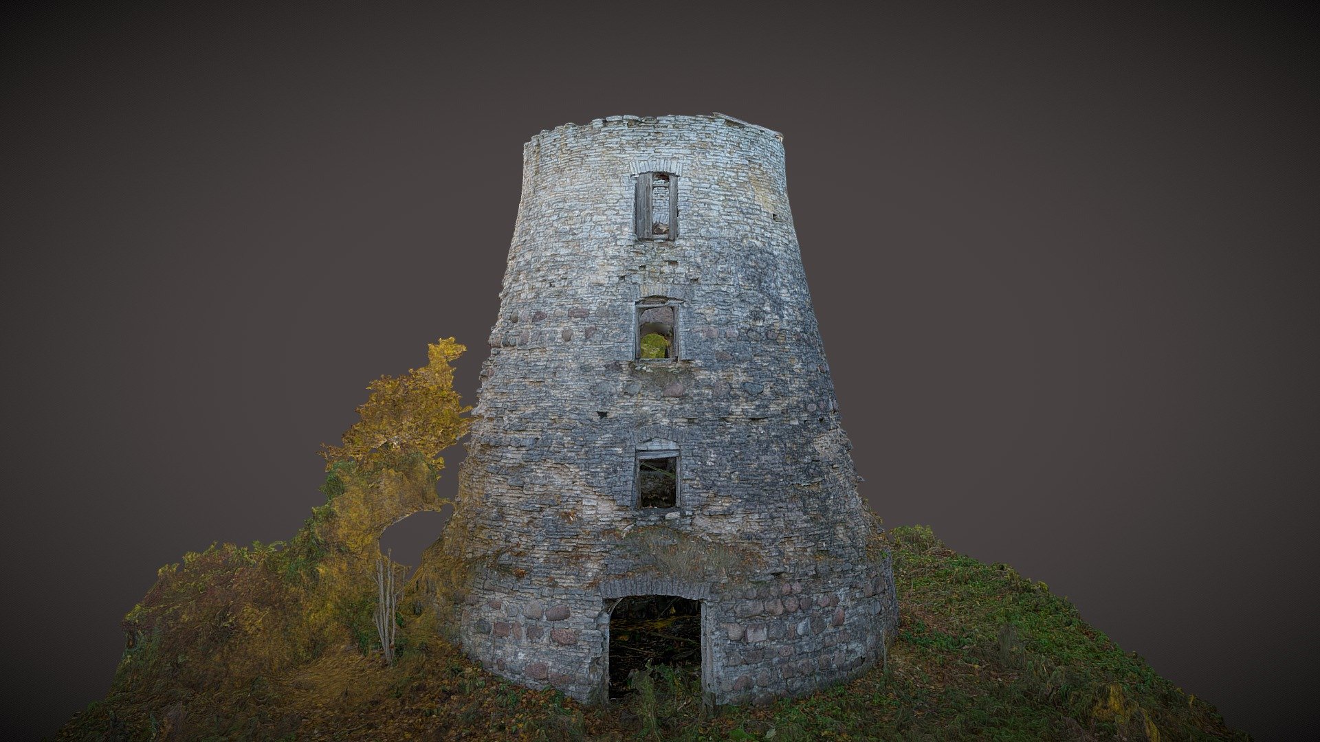 Pagari windmill - 3D model by Saulius.Zaura [0e81d94] - Sketchfab