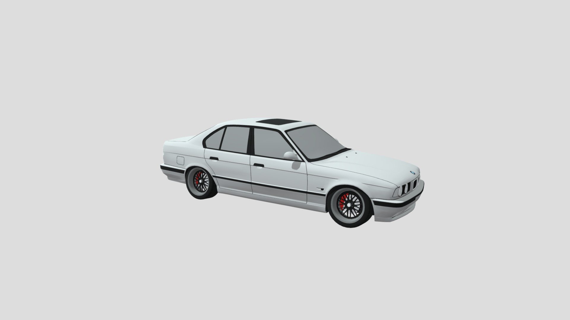 bmw-e34-stance-style - 3D model by lab92 [0e83c2e] - Sketchfab