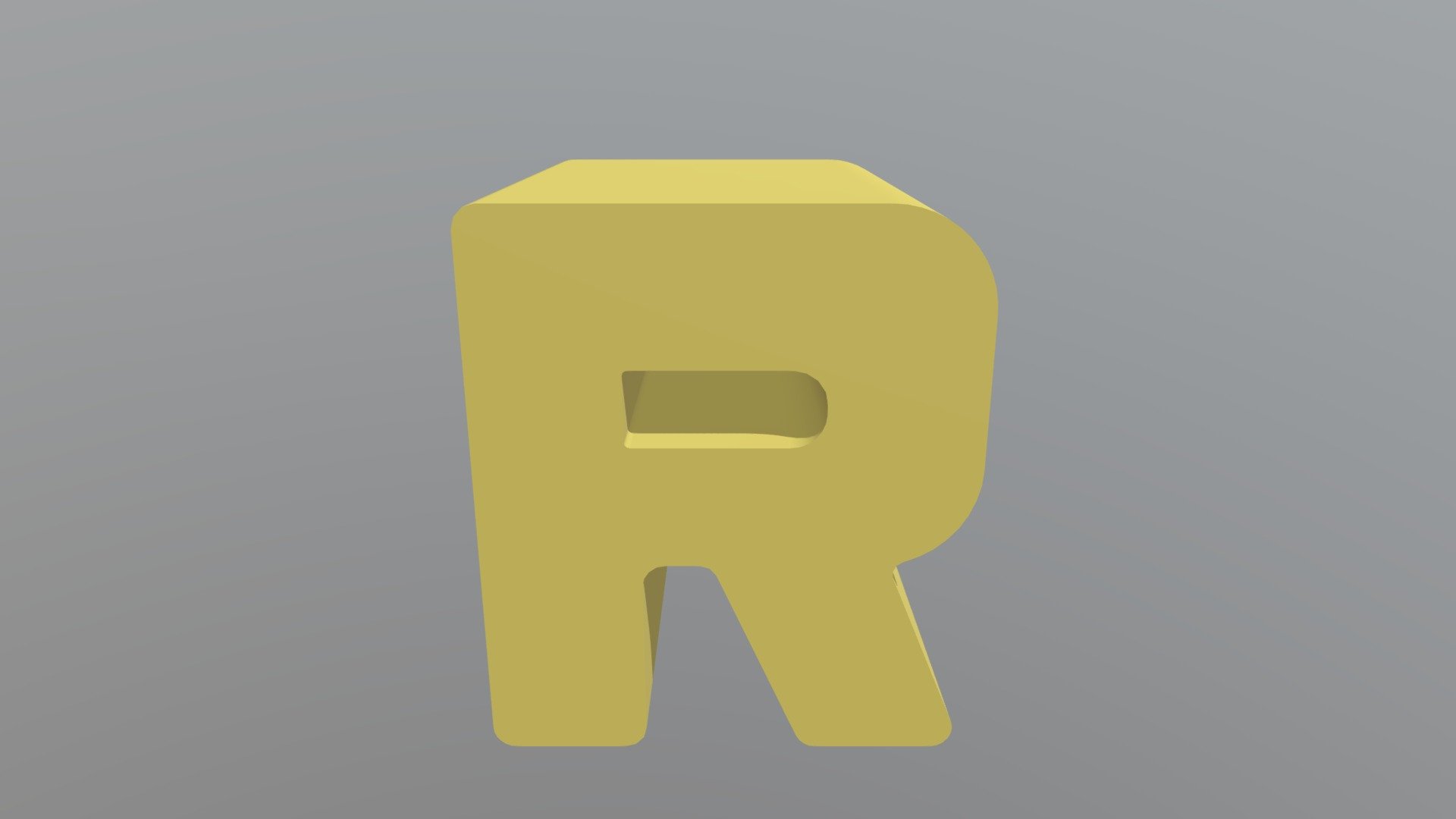 R - Download Free 3D model by Tyler Waite (@holos-tyler) [0e83f7c ...