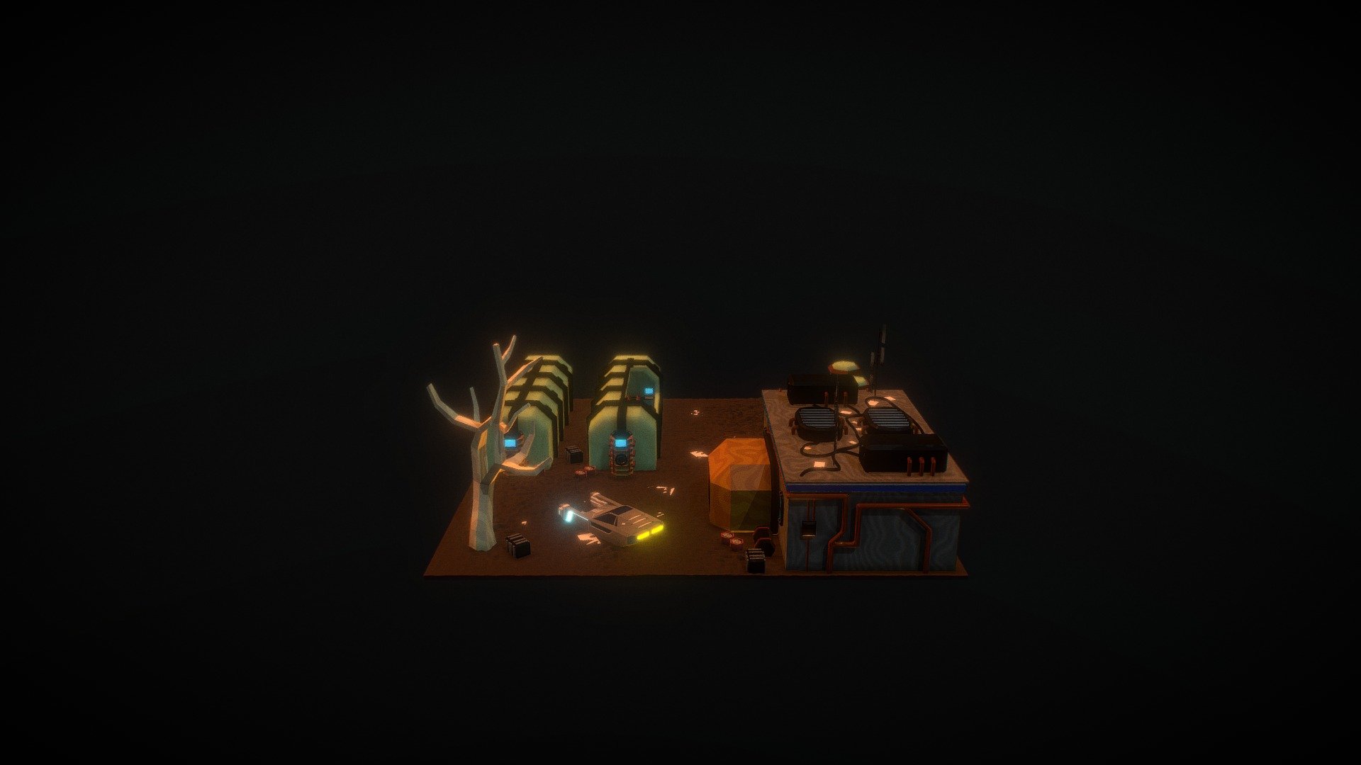 Blade Runner 2049 - Farm - Download Free 3D model by PlexiglassNoodle ...