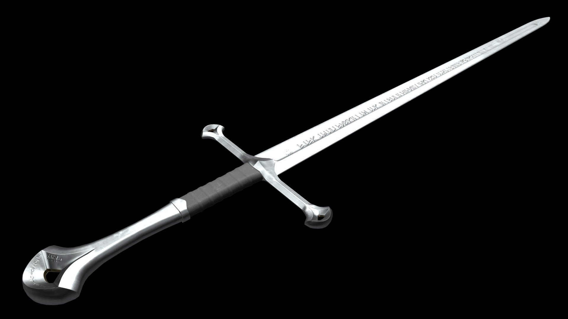 Anduril - 3D model by matthewatlas [0e85a69] - Sketchfab