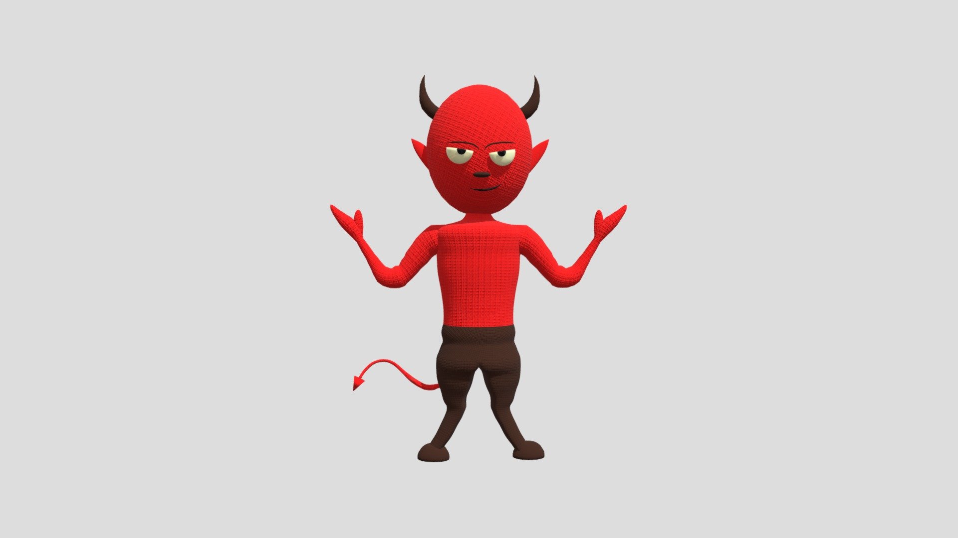Diablo Mascot Pan Stanisław - 3D model by r.j.owczarz [0e86922] - Sketchfab