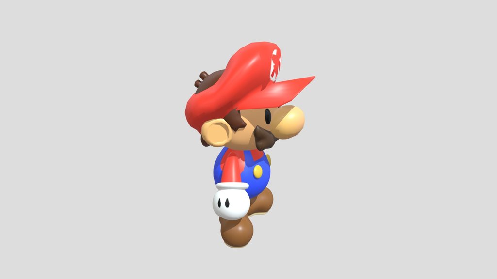 Super Mario Bros - A 3D model collection by codenamedFabSketcher ...